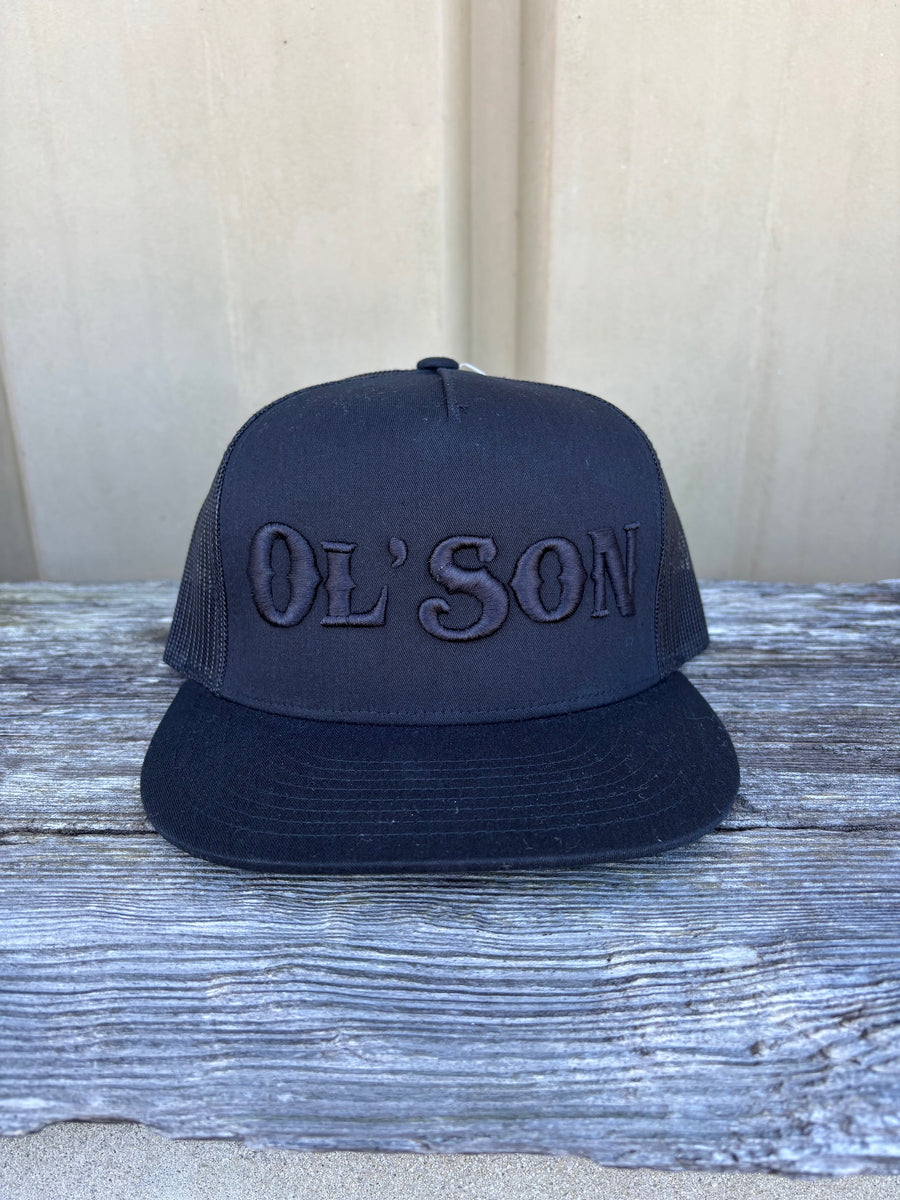 Dale Brisby Black on Black Ol Son Cap – Byrd's Western Store